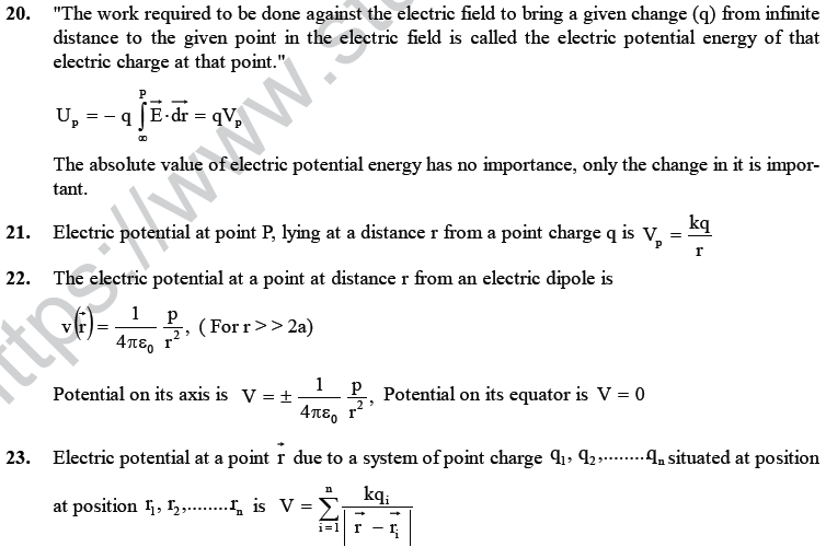 NEET UG Physics Electrostatics MCQs with Answers